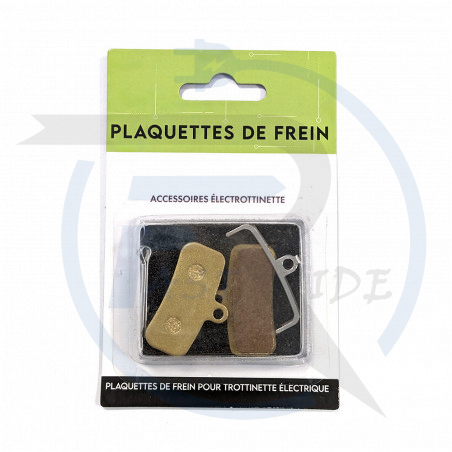 Plaquettes de frein métalliques Nutt / Logan 4 pistons