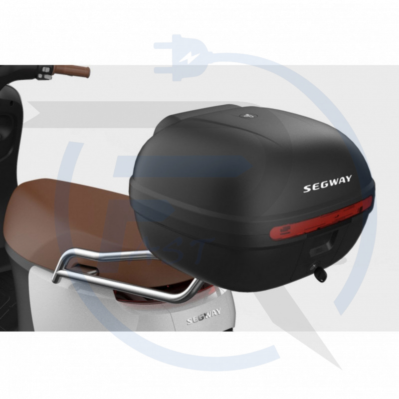 Top case noir SEGWAY avec support chromé