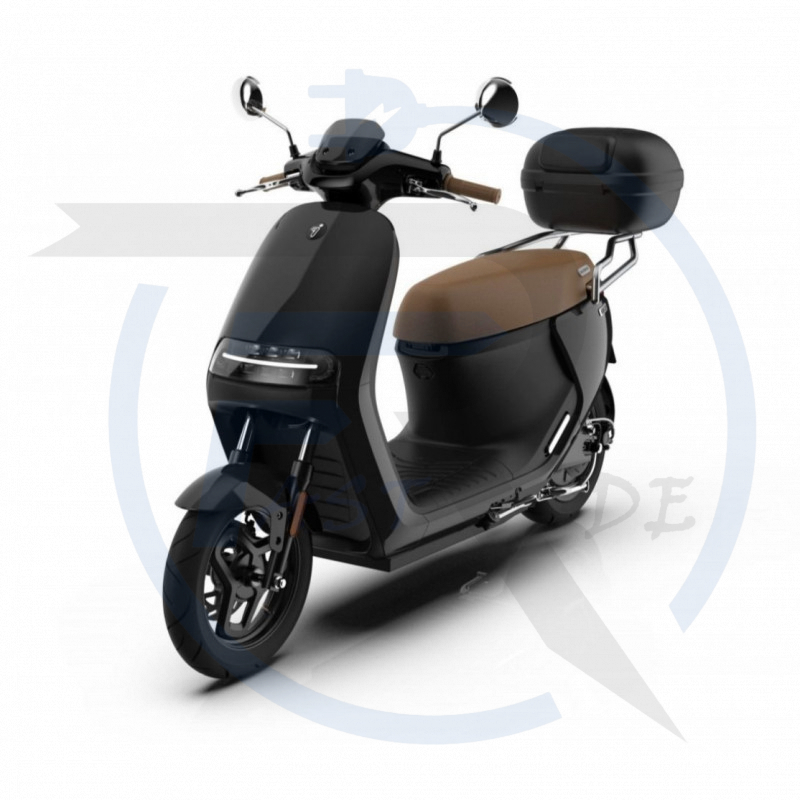 Top case noir SEGWAY avec support chromé