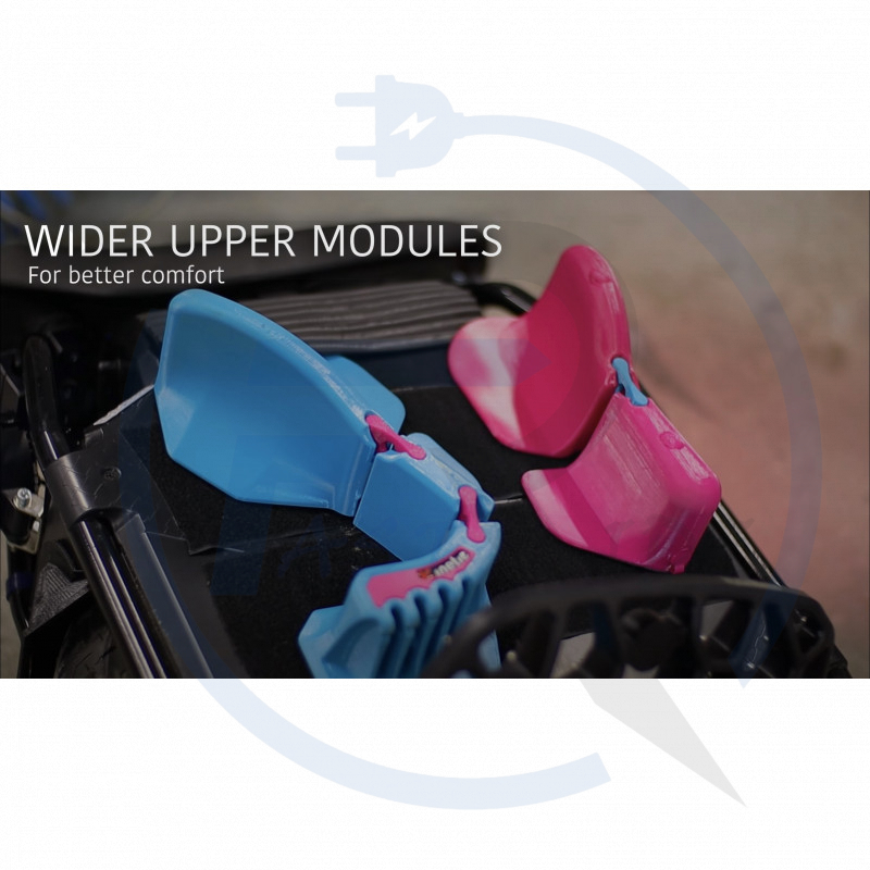 Kinetic Pads 2.0 BITE SYSTEM ROUGE (Taille Normal) by NyloNove